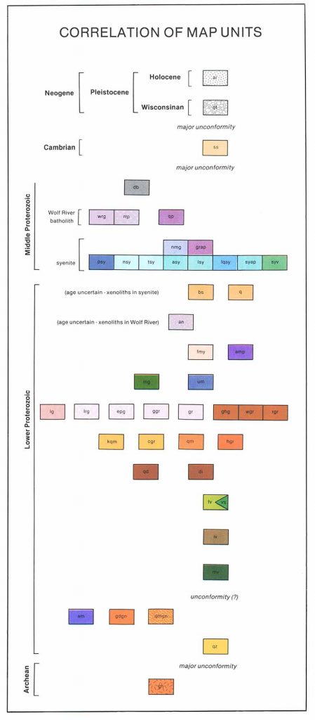 How to Read a Geologic Map – WGNHS – UW–Madison