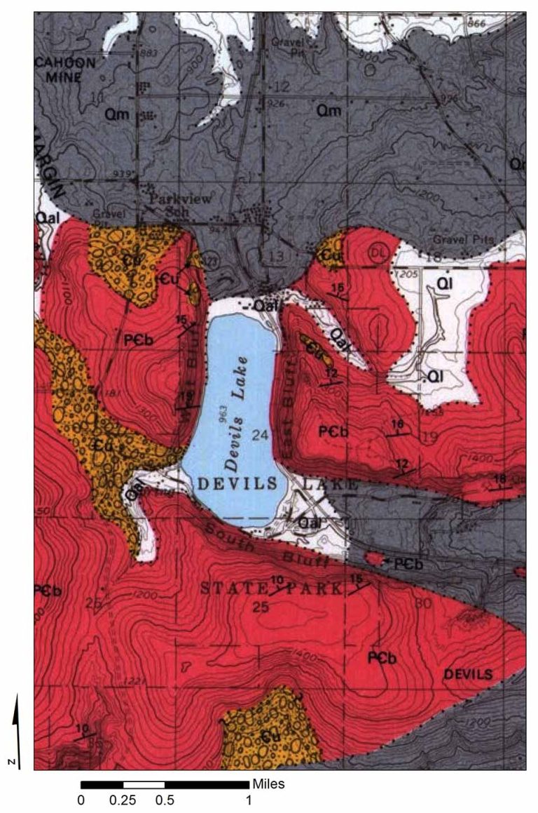 How to Read a Geologic Map – WGNHS – UW–Madison